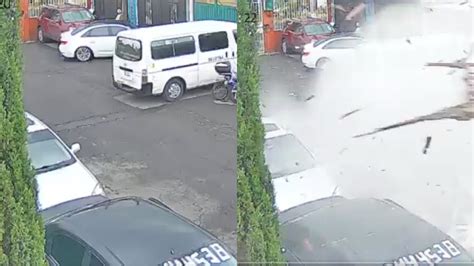 Cámara capta explosión en vivienda de Nezahualcóyotl que dejó tres