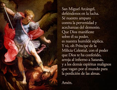 San Miguel Arcangel Oracion Catolica Hot Sex Picture