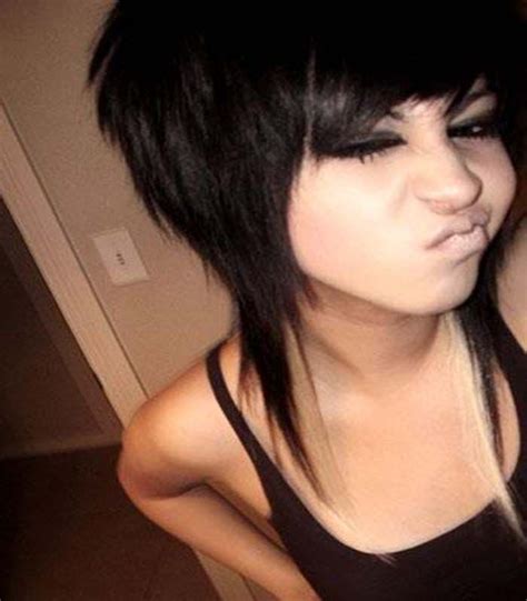 Short Scene Hairstyles For Girls Short Scene Hair Medium Hair Styles Emo Haircuts
