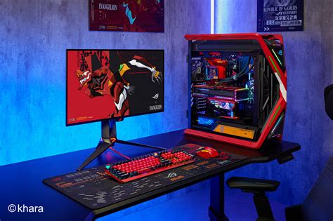 ASUS ROG X Evangelion Hadirkan Komponen PC Gaming Bertema Asuka Dan Eva
