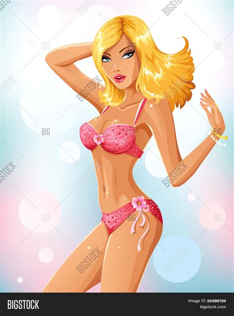 Beautiful Woman Vector Photo Free Trial Bigstock