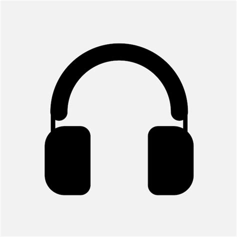 Premium Vector Headphone Icon Png