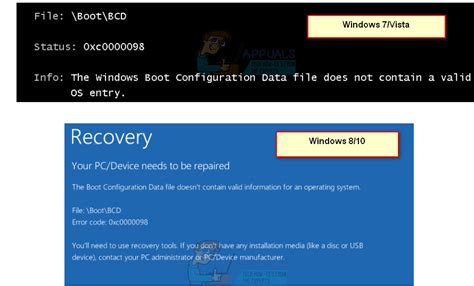 How To Fix Boot Error Xc On Windows And