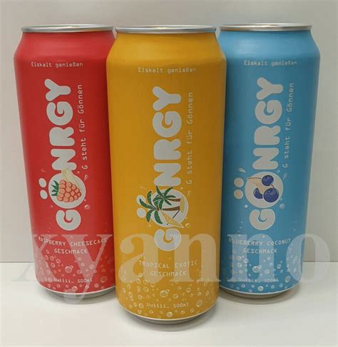 GÖNRGY First Edition by Monte 1 500ml Energy Drink Gönergy Unikat eBay