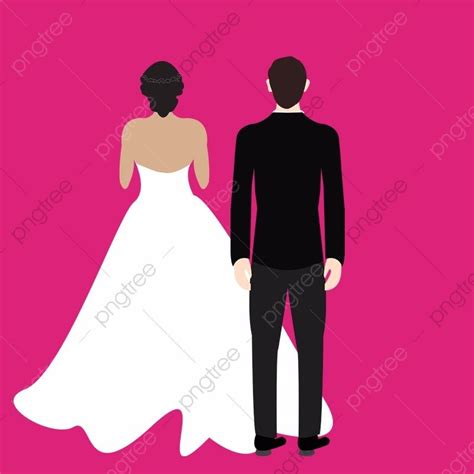 Casal De Noivos PNG Clipart De Noiva Casamento Casal Imagem PNG E