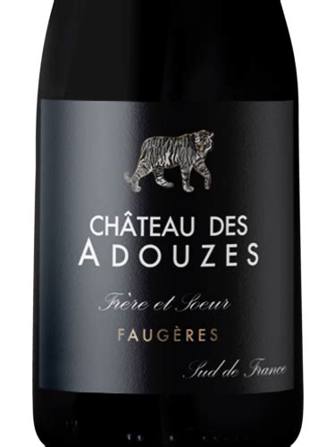 Château des Adouzes Frère et Soeur Faugères Vivino Canada