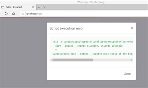 Streamlit Hello Not Working On Python 3 8 Issue 685 Streamlit