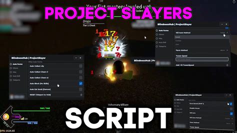 Project Slayers Script Hack Auto Farm Kill Aura Farm Bosses
