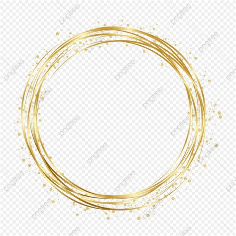 Desenho De C Rculo Dourado Brilhante Em Brilho Png Resumo Colorido