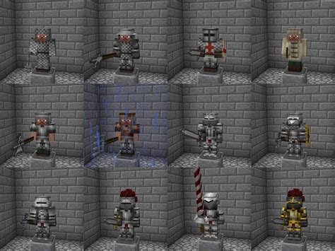 Epic Knights Shields Armor And Weapons Minecraft Mod