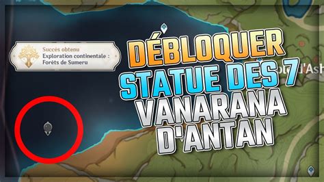 DÉBLOQUER STATUE des SEPT VANARANA D ANTAN Pépinière perdue Sumeru