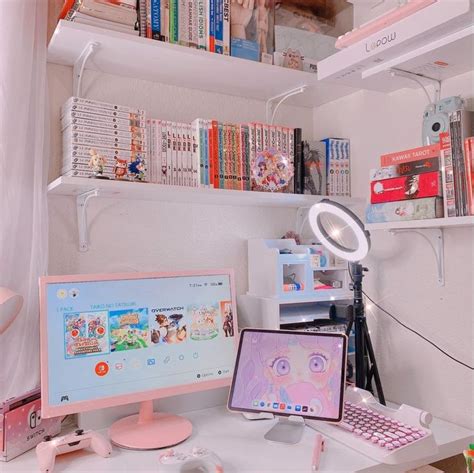 Cute Desk Setup Inspiration Study Desk Decor Ideas