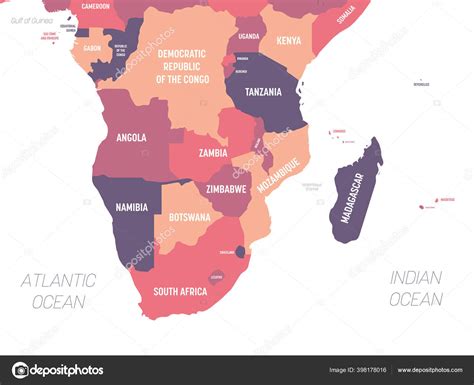 Africa Map With Country Names