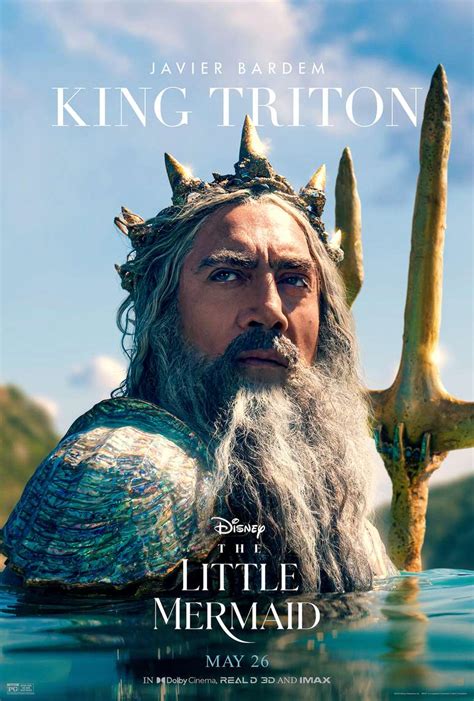 A Pequena Sereia live action ganha sete novos pôsteres
