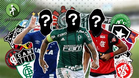 QUAL O MELHOR JOGADOR DE CADA TIME DO BRASILEIRÃO YouTube