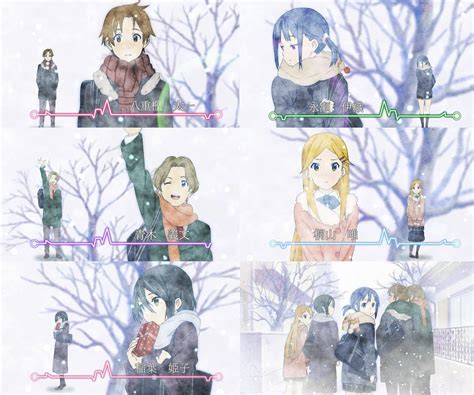 Inaba Himeko Nagase Iori Kiriyama Yui Yaegashi Taichi And Aoki