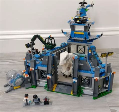 Lego Jurassic World Indominus Rex Breakout With Instructions And