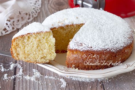 TORTA 5 MINUTI AL COCCO Ricetta Veloce Senza Burro