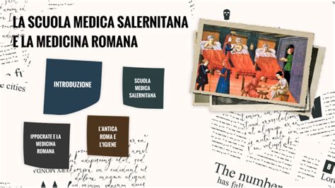 Scuola Medica Salernitana E La Medicina Romana By Isachiaratina