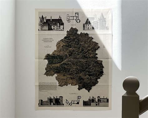 boutique Carte des châteaux du Périgord orthoslogos fr