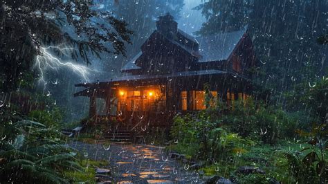 Som de Chuva para Dormir e Relaxar Adormecer Rápido em 3 Minutos