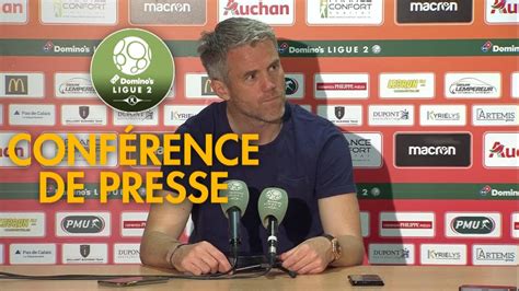 Conférence de presse RC Lens FC Lorient 0 1 2018 19 YouTube
