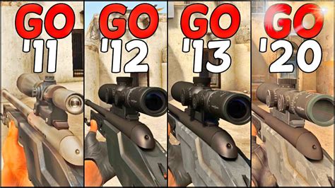 CS GO Weapons Evolution 2011 2024 YouTube