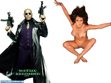 Carrie Anne Moss Naked The Matrix 001 Celebrity Fakes 4U