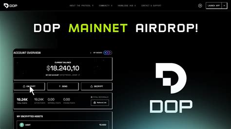 DOP Mainnet Airdrop شرح أيردروب دوب YouTube