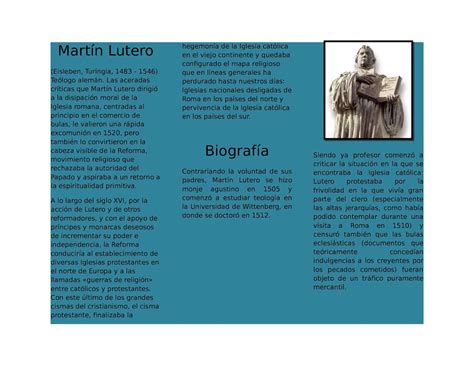 ángulo Túnica Saturar por que martin lutero se separo de la iglesia