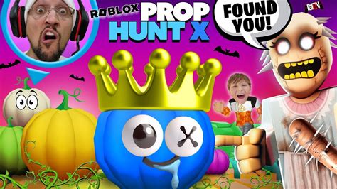Rainbow Friends Blue Plays Prop Hunt With Fgteev Granny In Roblox