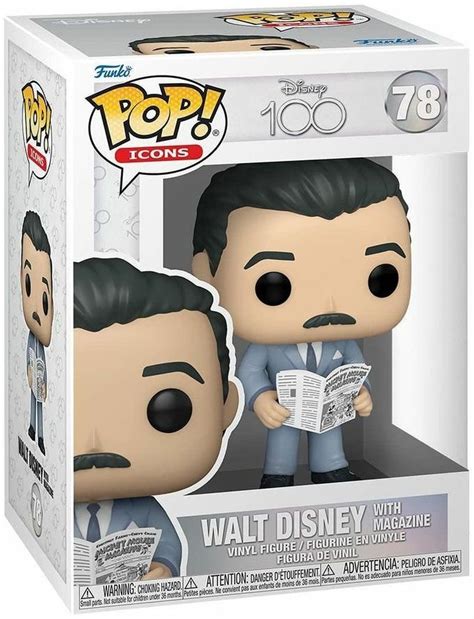 Figurine Pop 100 Ans De Disney Disney 100th Anniversary 78 Walt