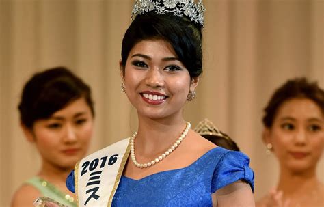 Video Miss Japon Pour La Deuxi Me Fois Une M Tisse Est Lue Et A