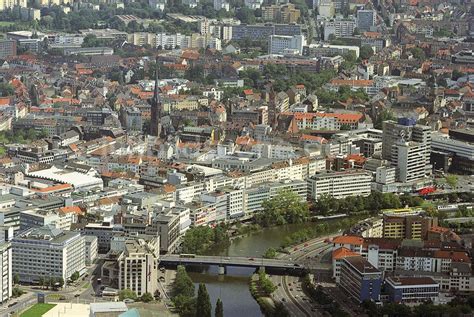 Saarbrücken aus der Vogelperspektive Stadtansicht auf das