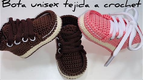 Botas Tejidas A Crochet Meses Paso A Paso Crochet Baby Boots