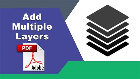 how to add multiple layers in pdf using adobe acrobat pro dc adobe adobe acrobat ads