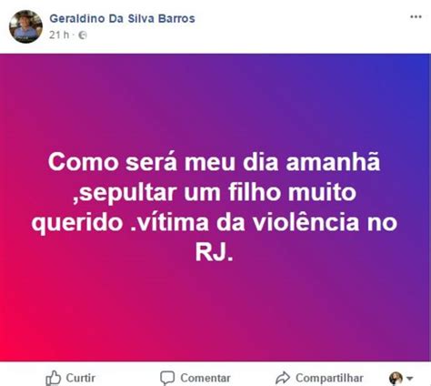 Policial morto na Rocinha queria mudar o mundo Estado vê PMs como