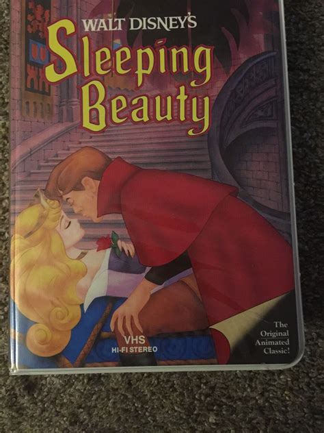Sleeping Beauty Vhs Black Diamond Rare Walt Disney Classics The Best