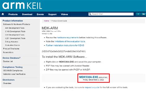 How To Install Keil Uvision Mdk Lite Version Wiznet Document System