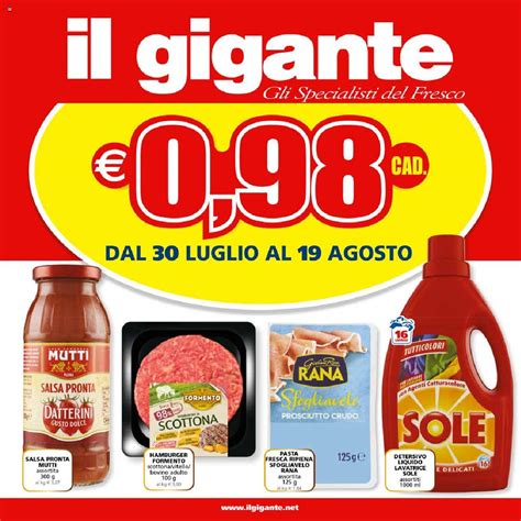 Il Gigante Volantino Curtatone Florence