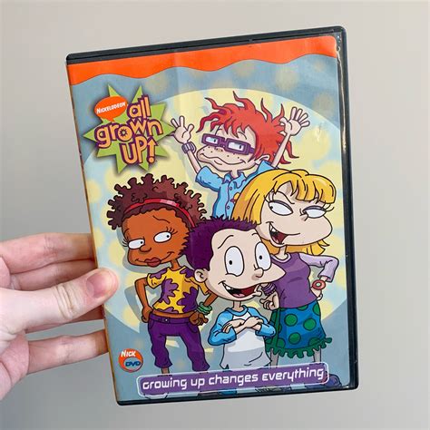 All Grown Up Dvd Rugrats 2003 Vintage Nickelodeon Etsy Canada