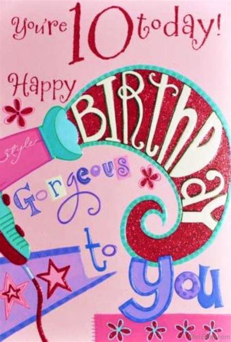 49 10th Birthday Wishes