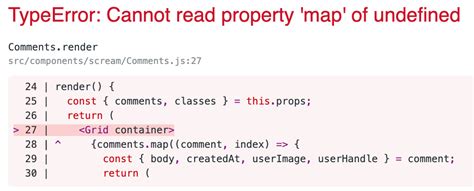 TypeError Cannot Read Property Map Of Undefined Issue 6 Hidjou