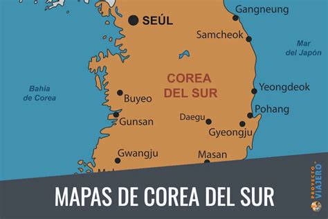 Mapas De Corea Del Sur