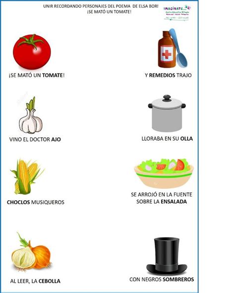 se mató un tomate interactive worksheet