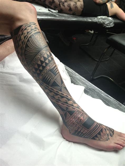 Polynesian Leg Tattoo Google Search Polynesian Leg Tattoo Leg