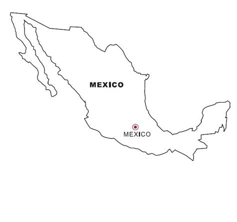 Mapas De M Xico Para Colorear E Imprimir Colorear Im Genes