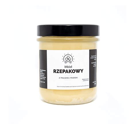 Naturalny miód rzepakowy z polskiej pasieki Sklep Olej z natury