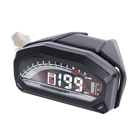 Velocímetro De Motocicleta Universal Medidor De Odômetro Digital lcd