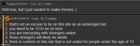 The Entire Comment Section Of The Post Imgflip